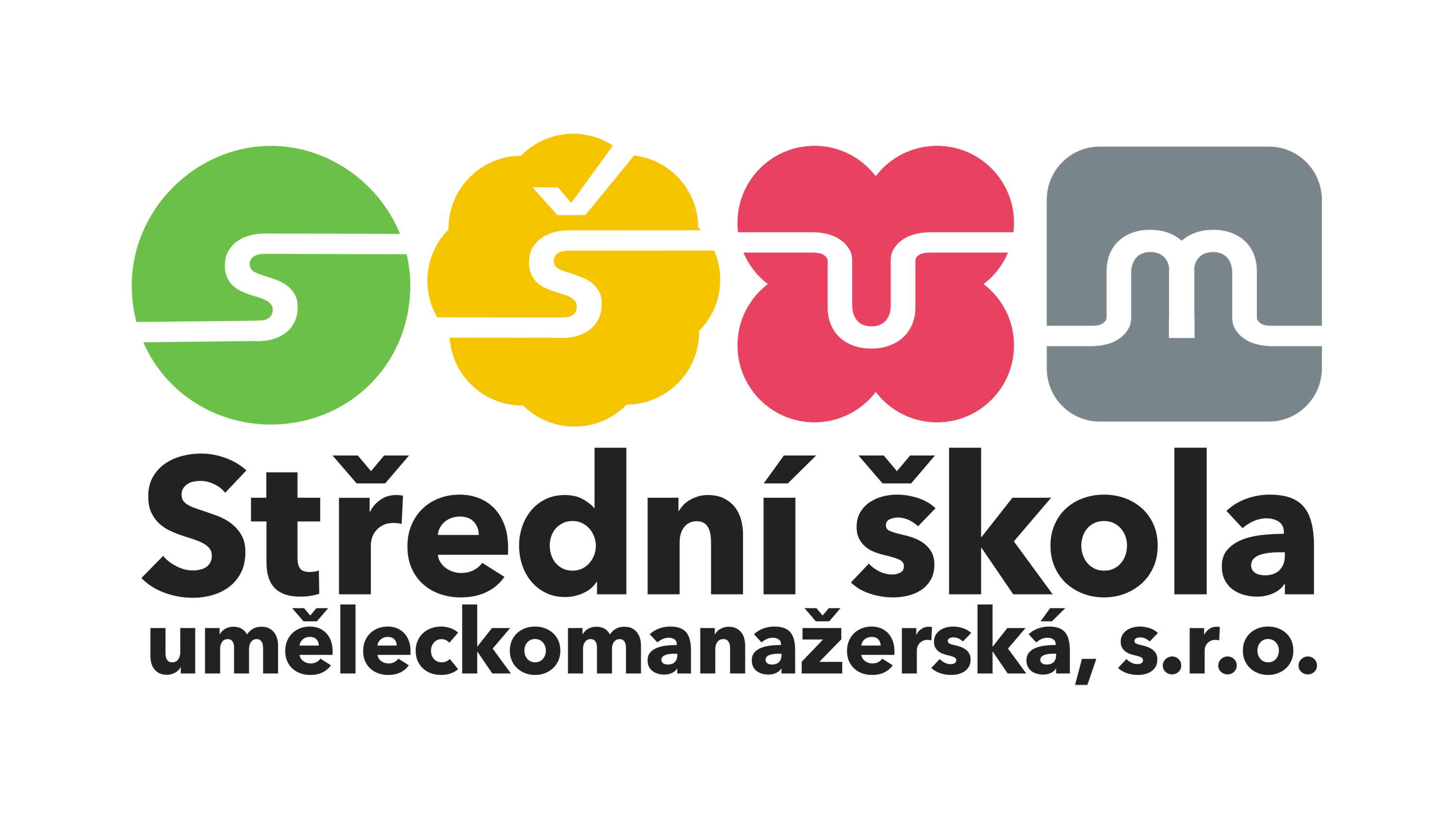Logo - SŠUM - Střední škola uměleckomanažerská